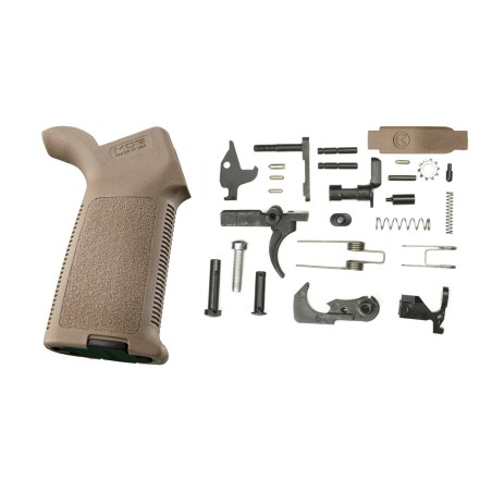 KG AR15 Enhanced Magpul Lower Parts Kit LPK FDE